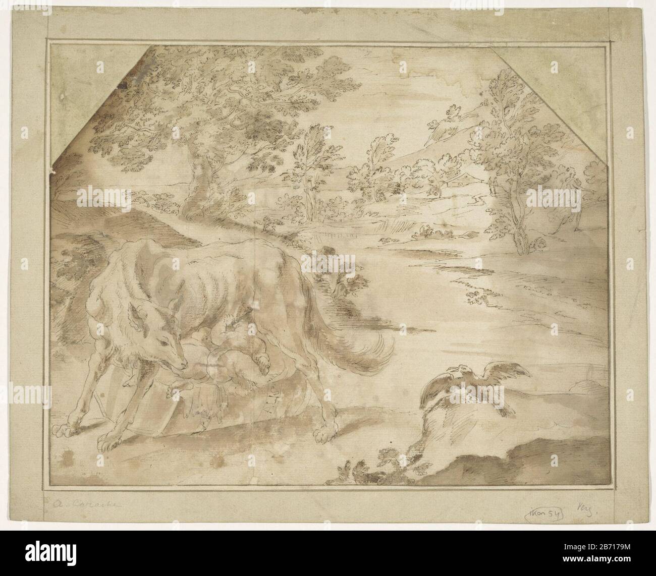 Romulus and remus painting hi-res stock photography and images - Alamy