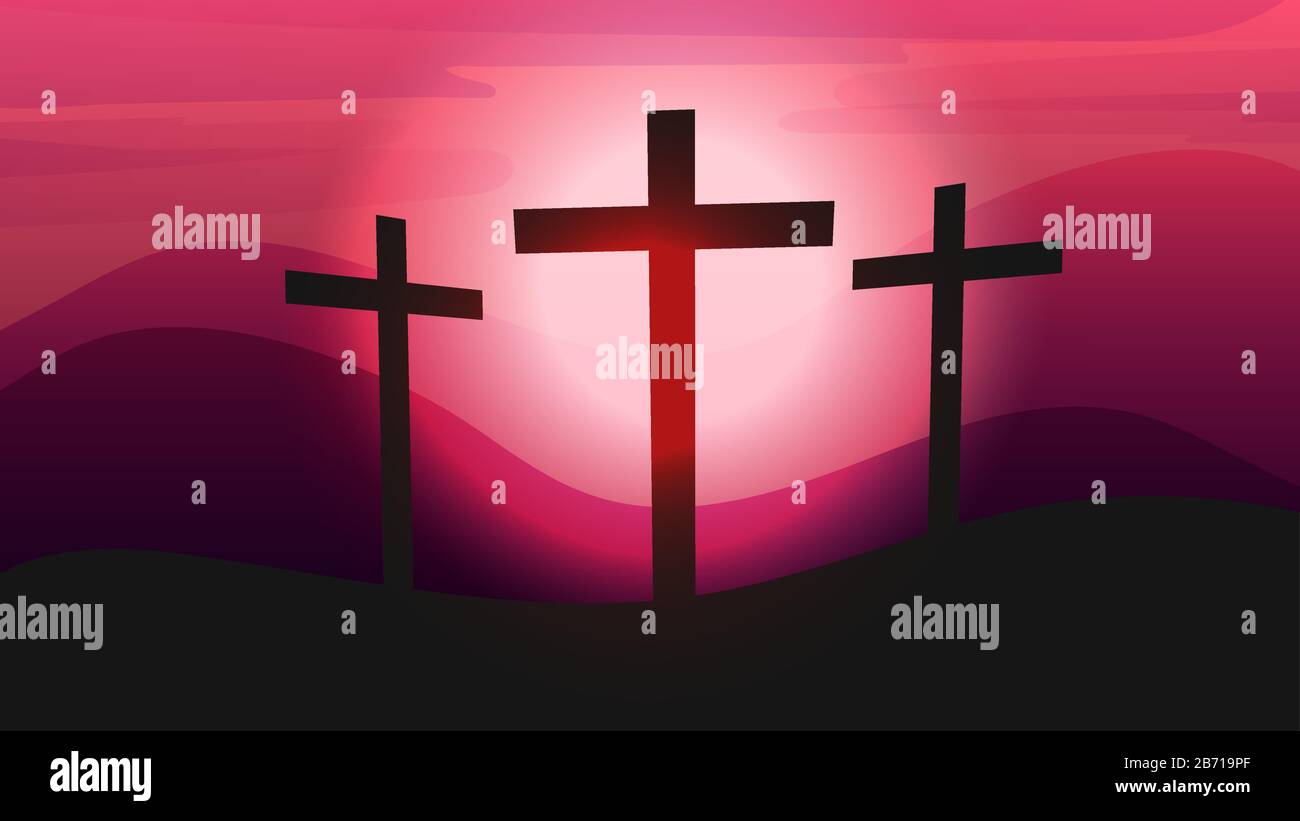 Bible crosses Stock Vector Images - Alamy