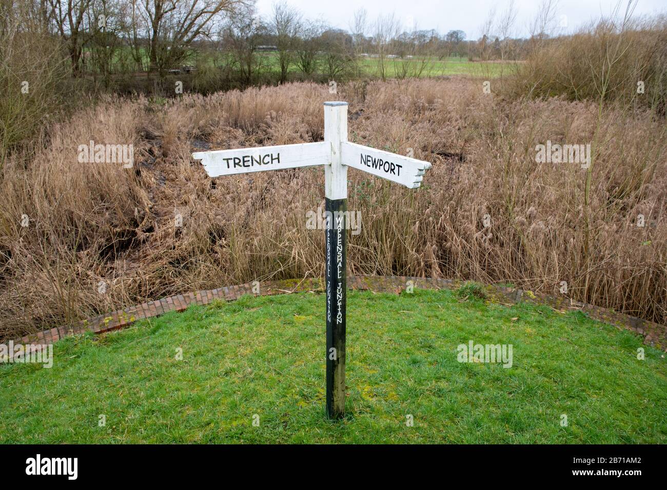 Waterways heritage at wappenshall hi-res stock photography and images ...