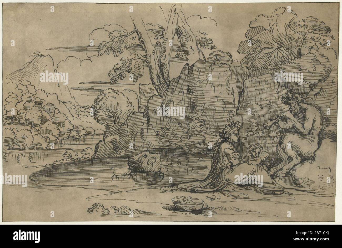 Satyr and woman hi-res stock photography and images - Alamy