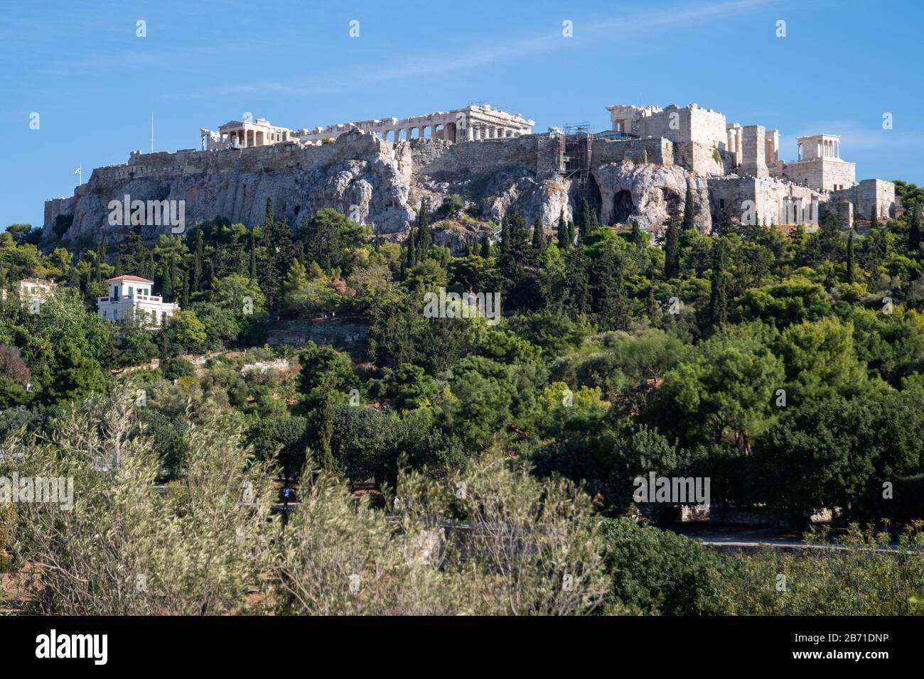The Acropolis, the symbol of Athens Stock Photo - Alamy