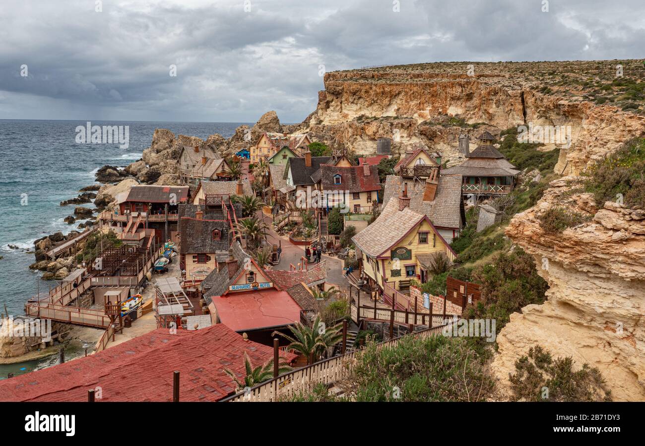 Popeye Village - a popular landmark and former film location in Malta ...