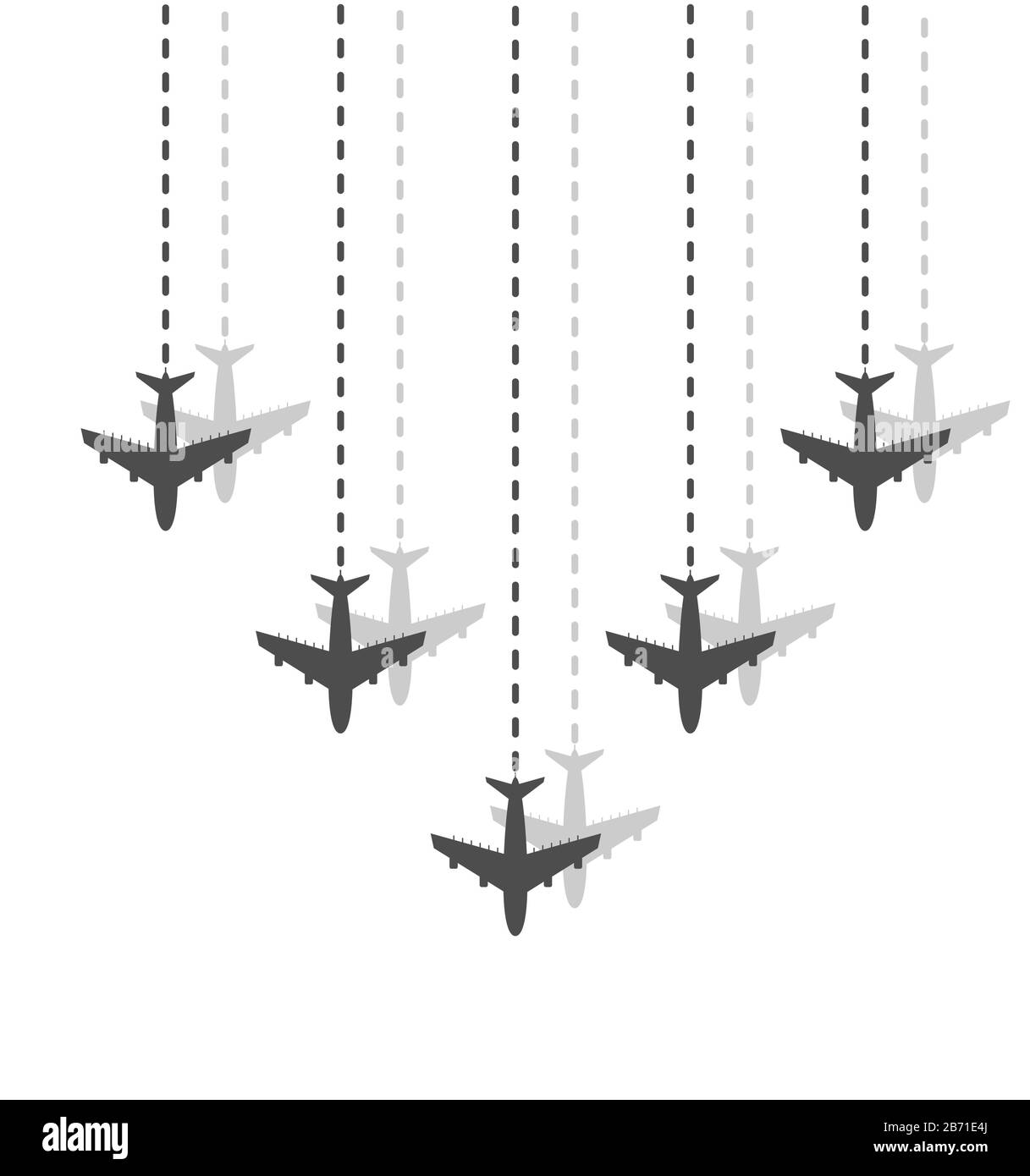 Flying in sky business Cut Out Stock Images & Pictures - Alamy