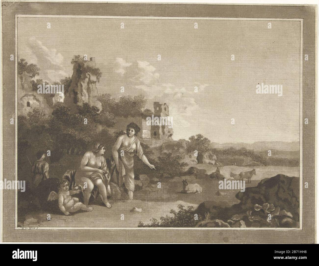 Two putti landscape hi-res stock photography and images - Alamy