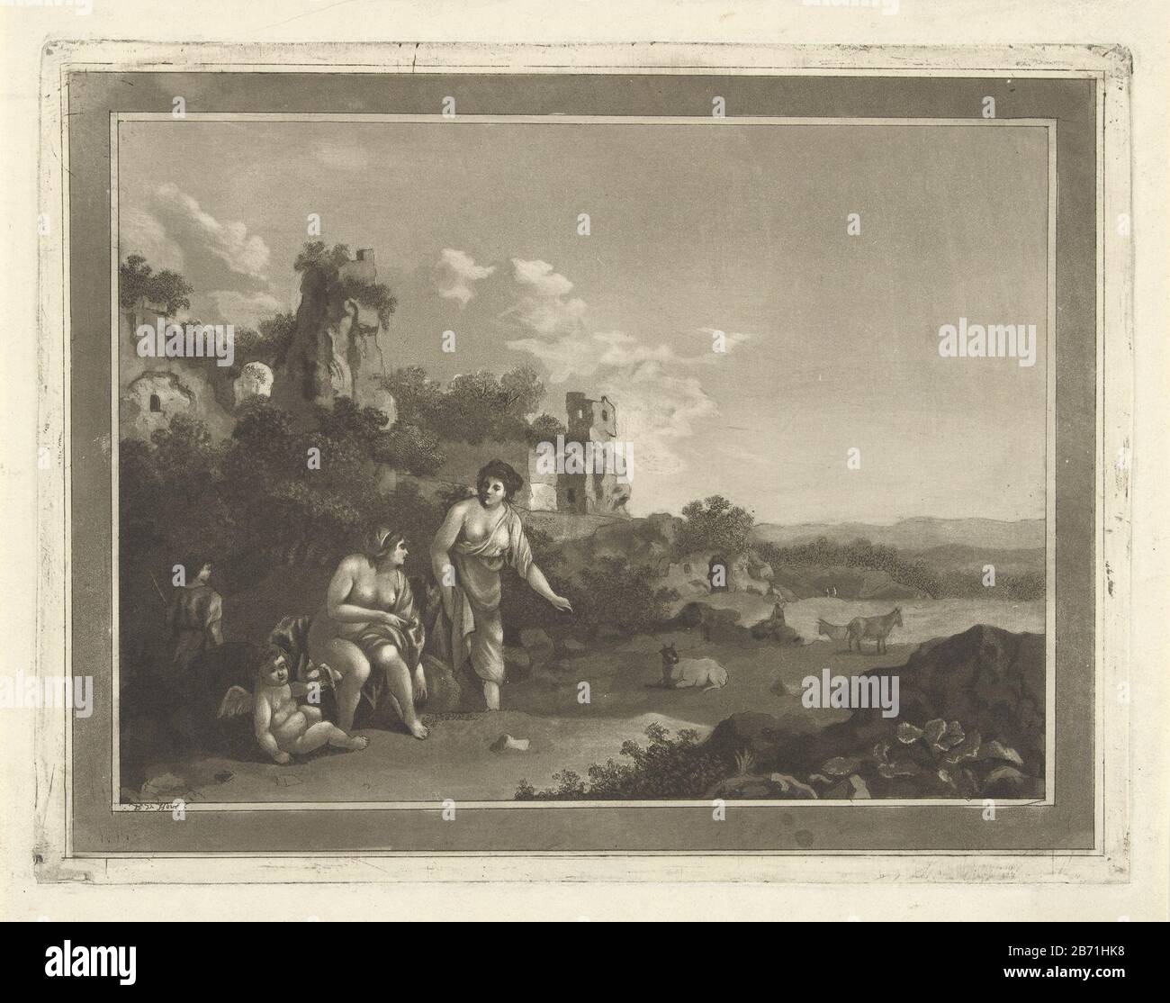 Two putti landscape hi-res stock photography and images - Alamy