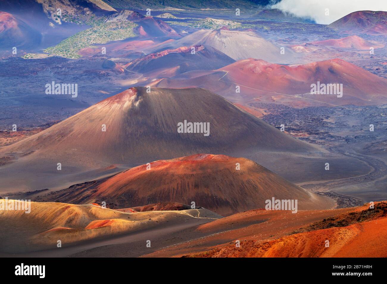 United States of America, Hawaii, Maui island, Haleakala National Park ...
