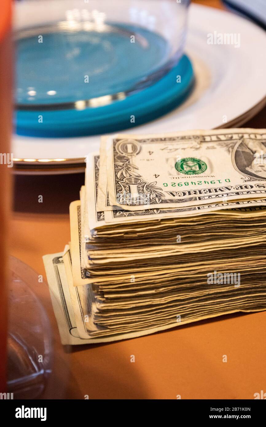 Small Stacks Of Real Money