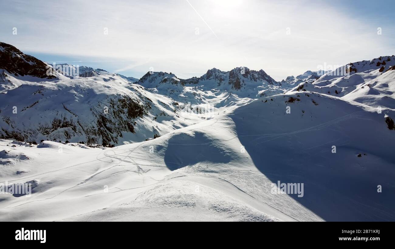 Three mountain tops hi-res stock photography and images - Alamy