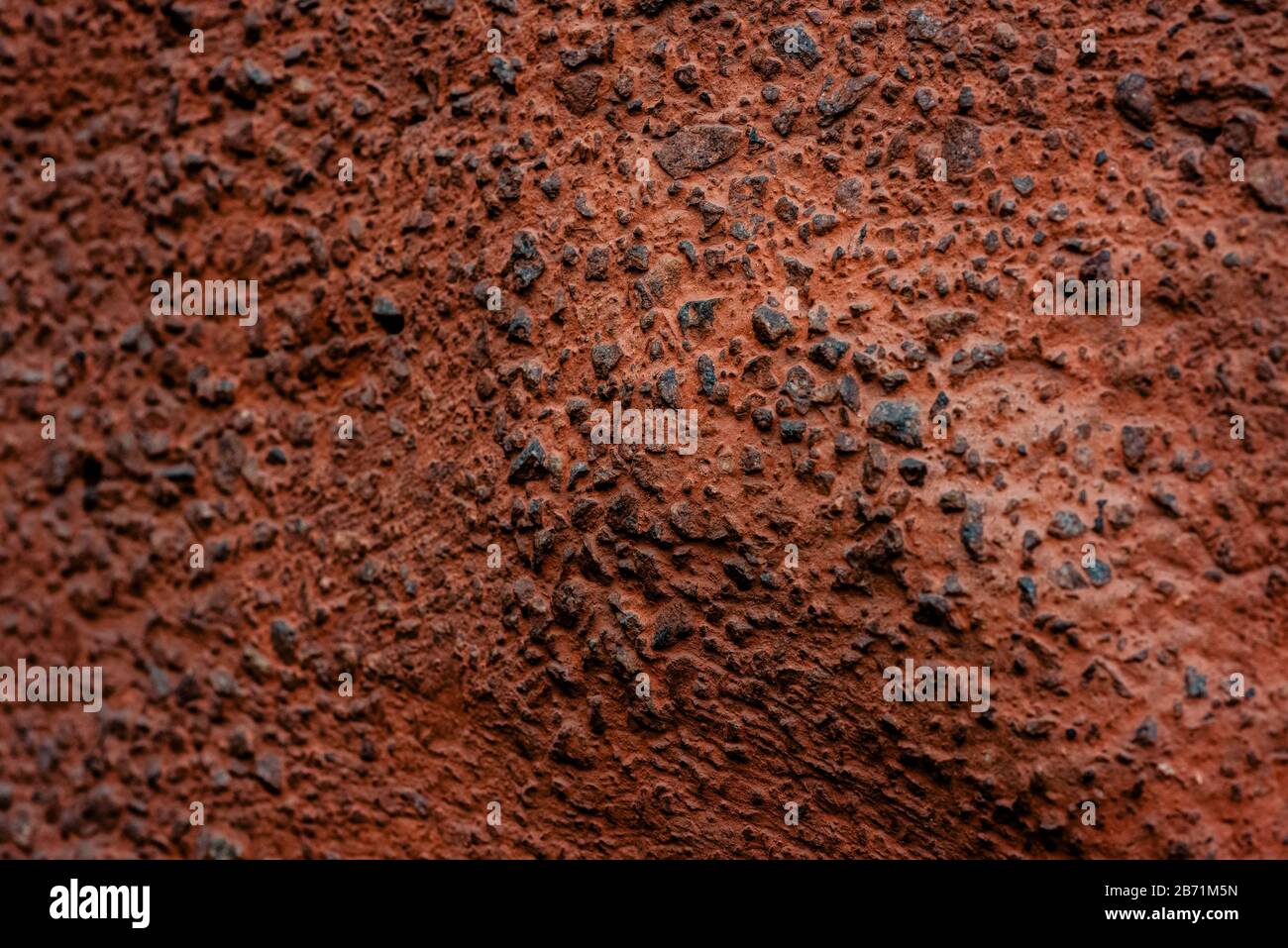 Grunge red wall texture. Beautiful red textured stucco on the wall ...