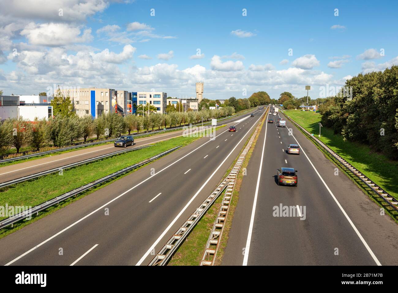 Netherlands motorway sign hi-res stock photography and images - Alamy