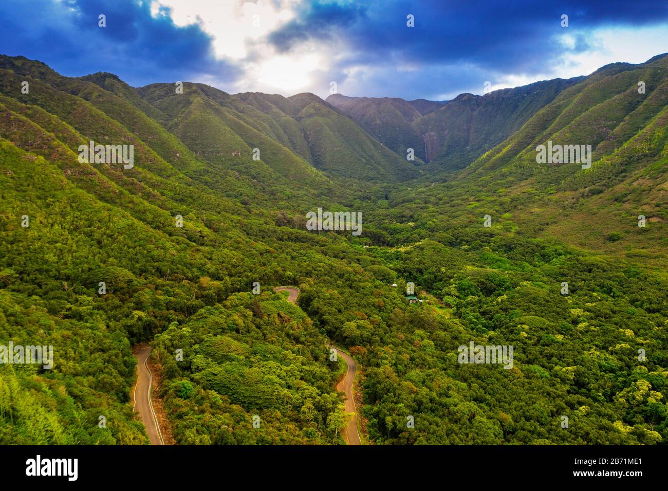 Halawa Valley Molokai Hawaii High Resolution Stock Photography and ...