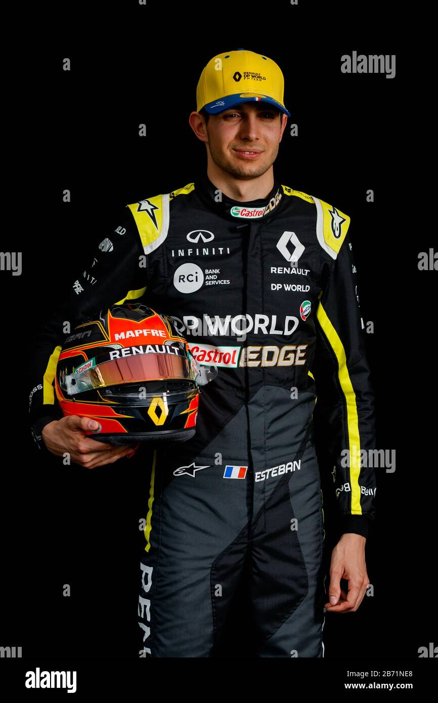 Helmet of esteban ocon hi-res stock photography and images - Alamy