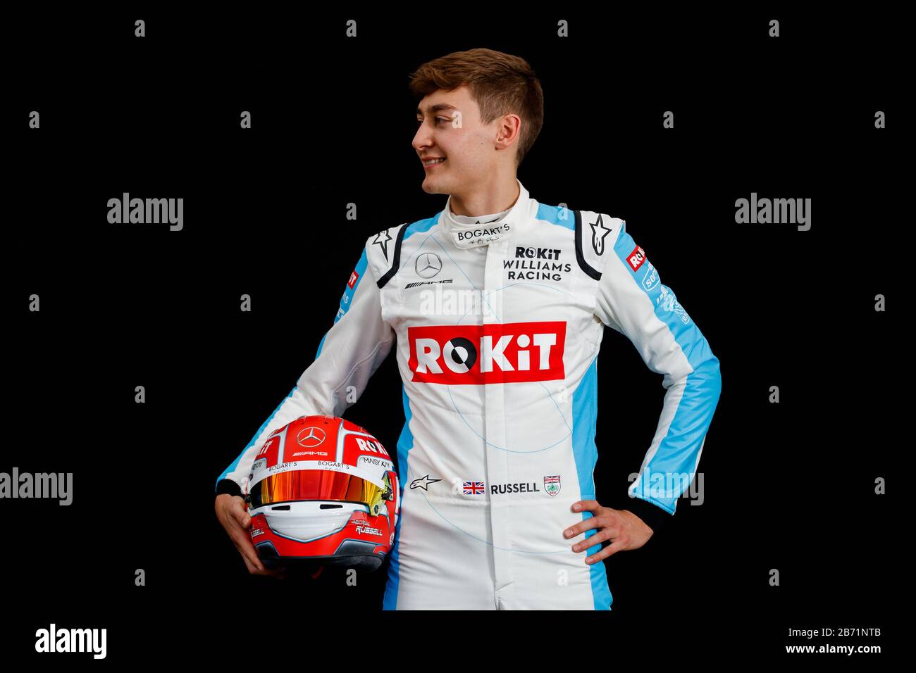 George russell racing driver hi-res stock photography and images - Alamy