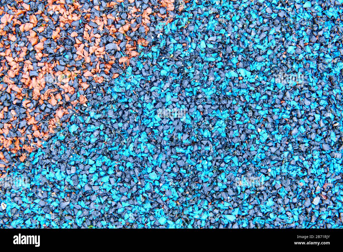 Texture of asphalt road background with colored pebbles, Abstract ...