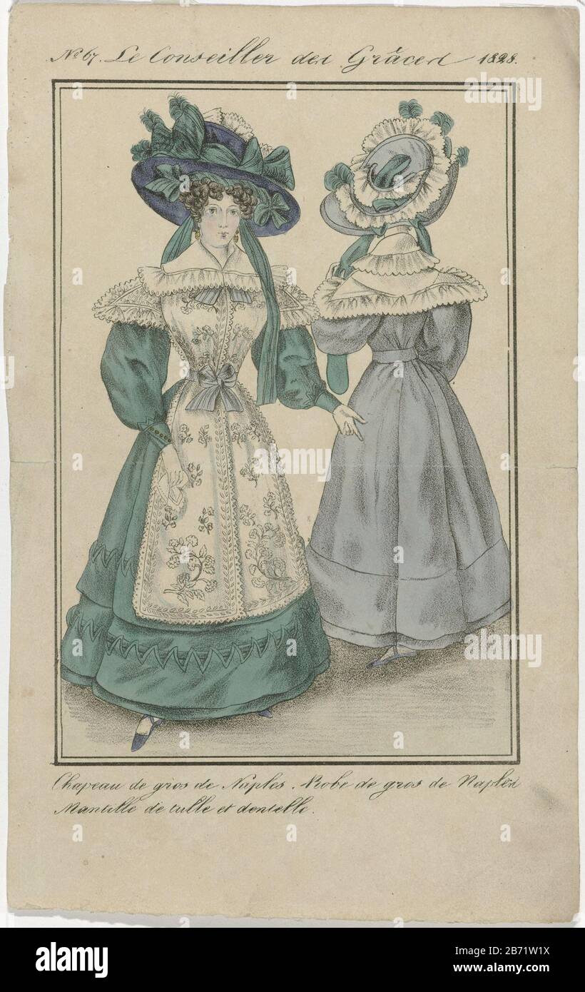 Fashion plates 1830 hi-res stock photography and images - Alamy