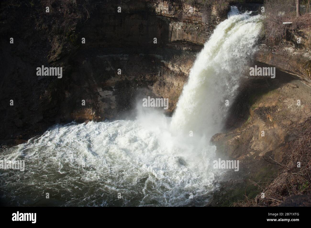 Waterfalls in Minnesota, USA Stock Photo - Alamy