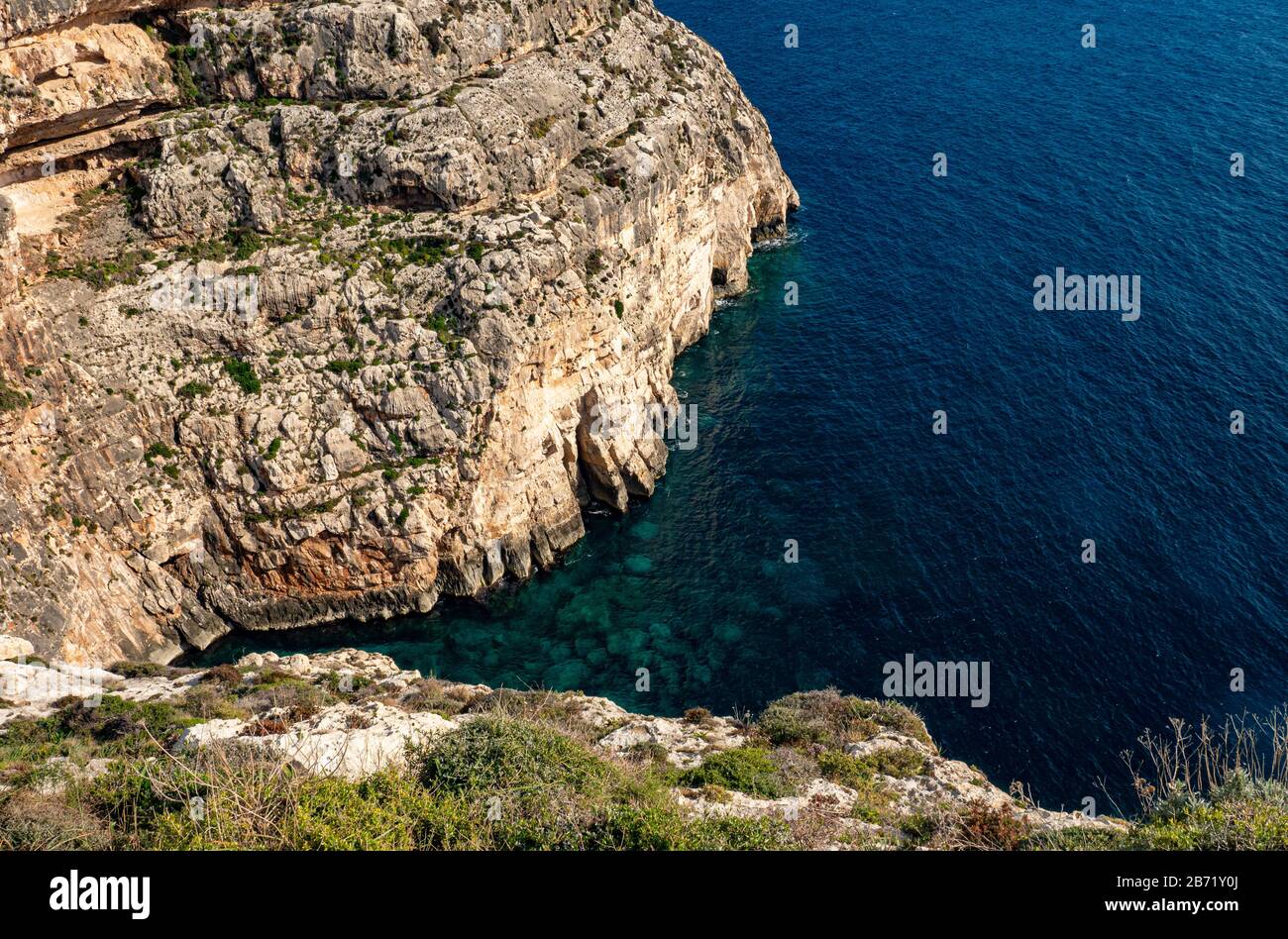 Blue grotto arch on hi-res stock photography and images - Alamy