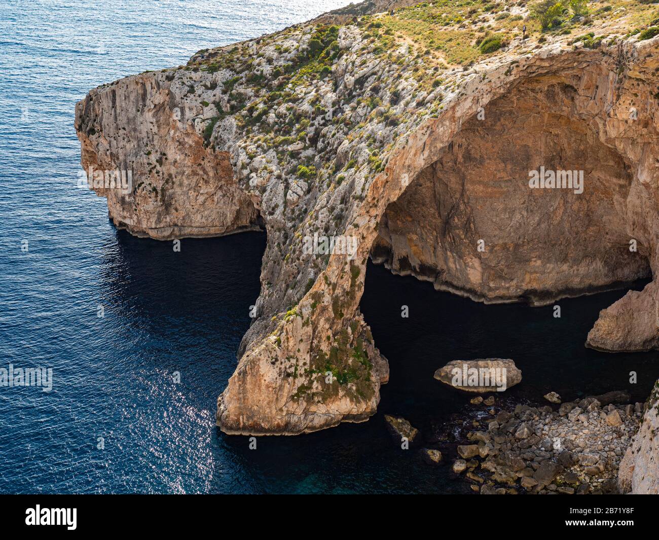 Blue Grotto is a famous landmark on the island of Malta Stock Photo - Alamy