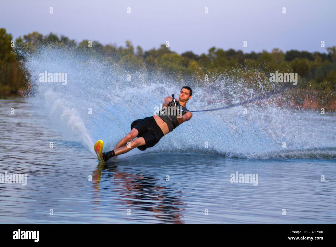 Water skier hi-res stock photography and images - Alamy