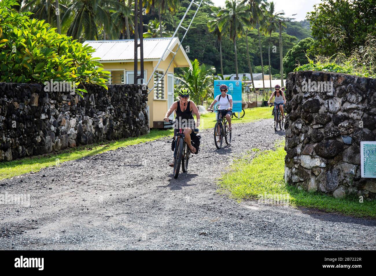Rarotonga in the cook Islands in the Pacific Stock Photo - Alamy