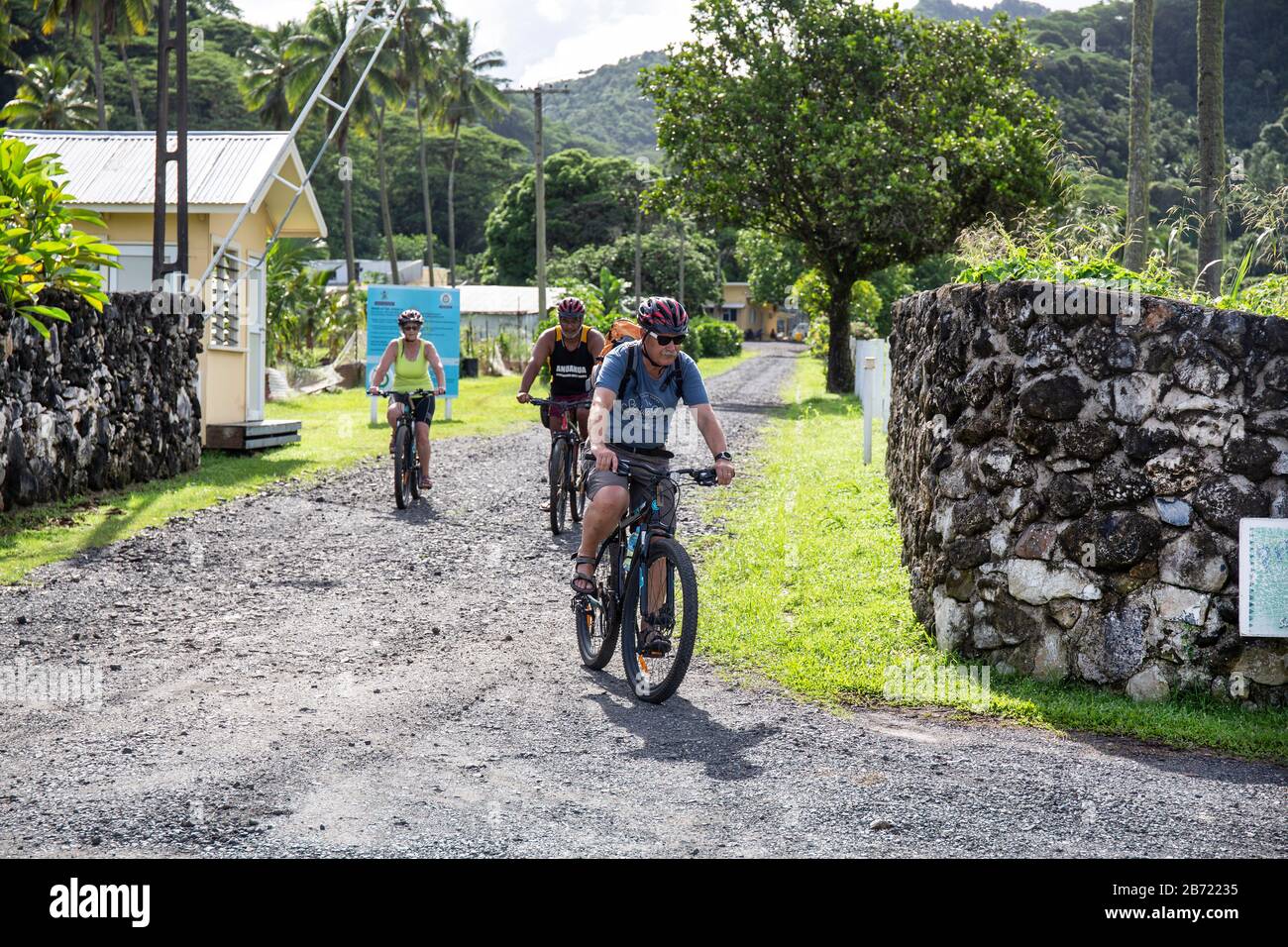 Rarotonga in the cook Islands in the Pacific Stock Photo - Alamy