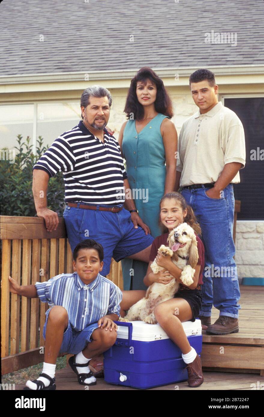 Middle Class American Family