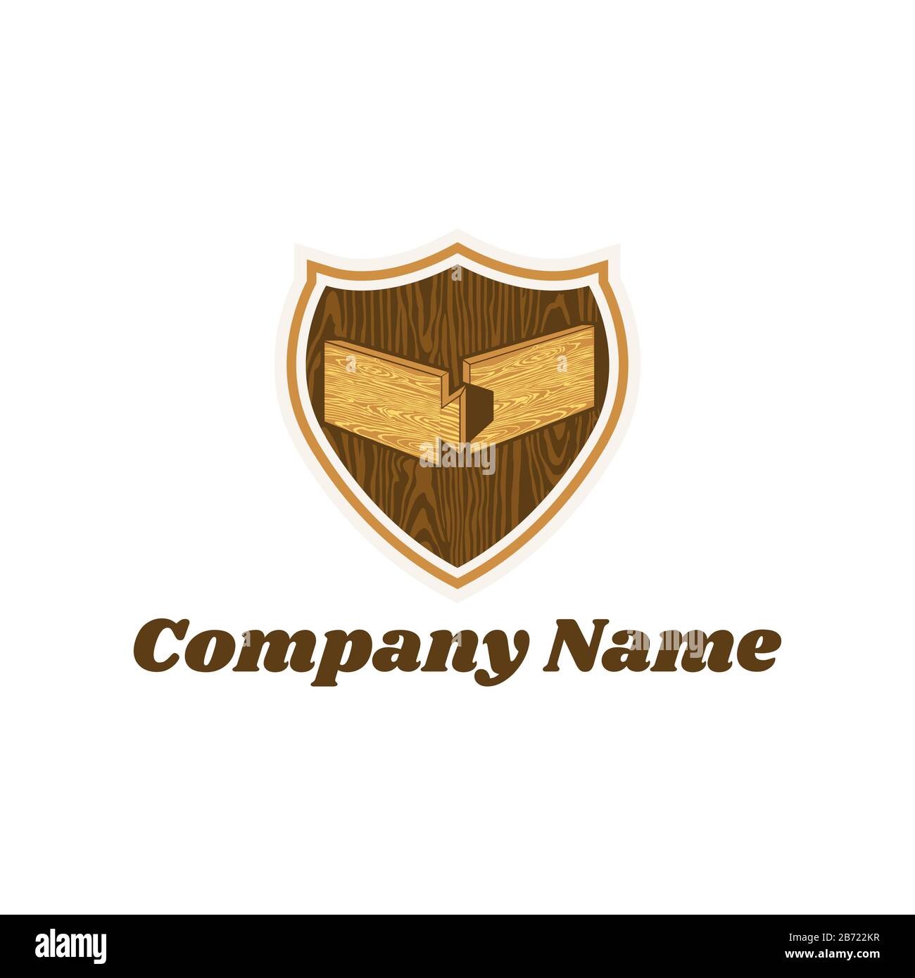 Wooden joints logo. The Butt Joint is an easy woodworking joint. logo ...