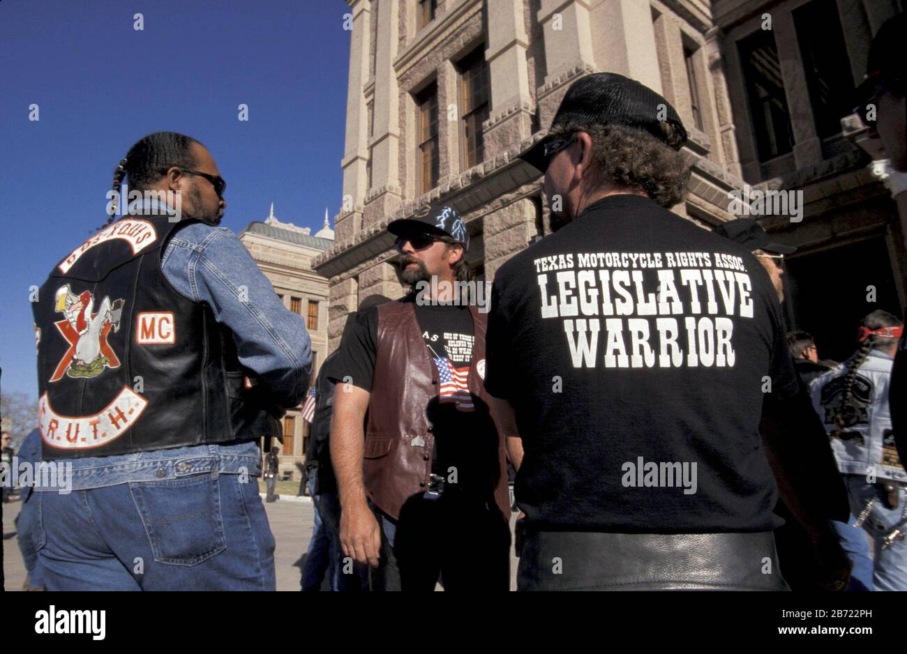 Motorcyclist activists hi-res stock photography and images - Alamy