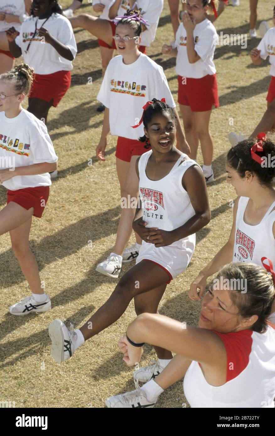 Cheerleader camp hi-res stock photography and images - Alamy