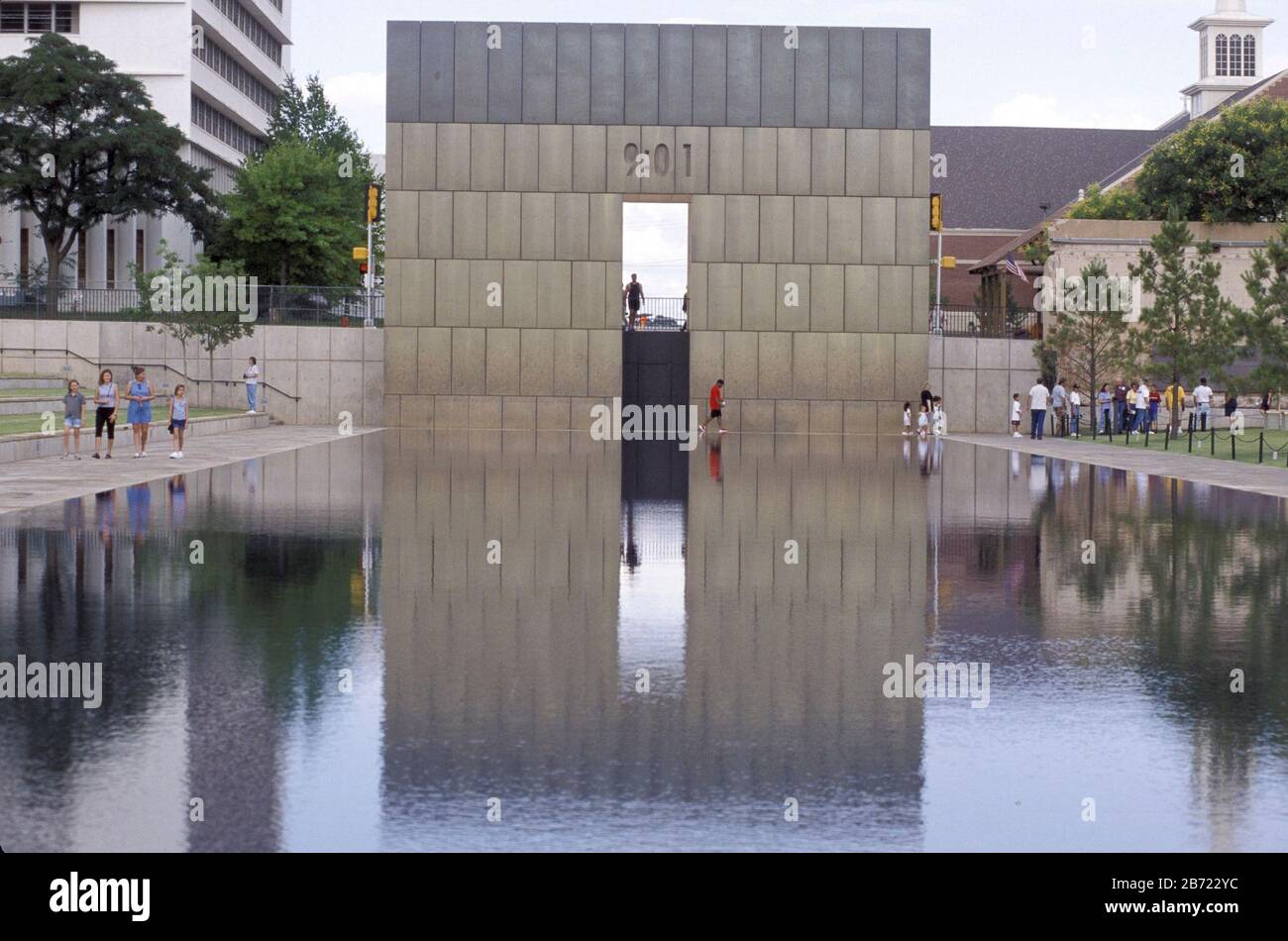 Oklahoma City, Oklahoma USA, July 2001: Murrah Federal Building Bombing ...