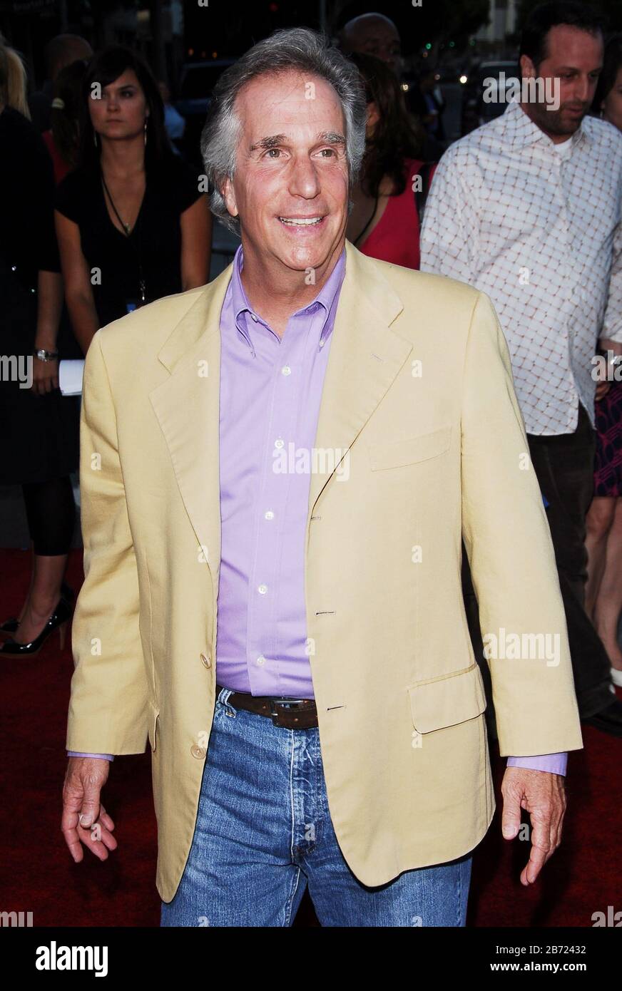 Henry Winkler at the Los Angeles Premiere of "Click" held at the Mann ...