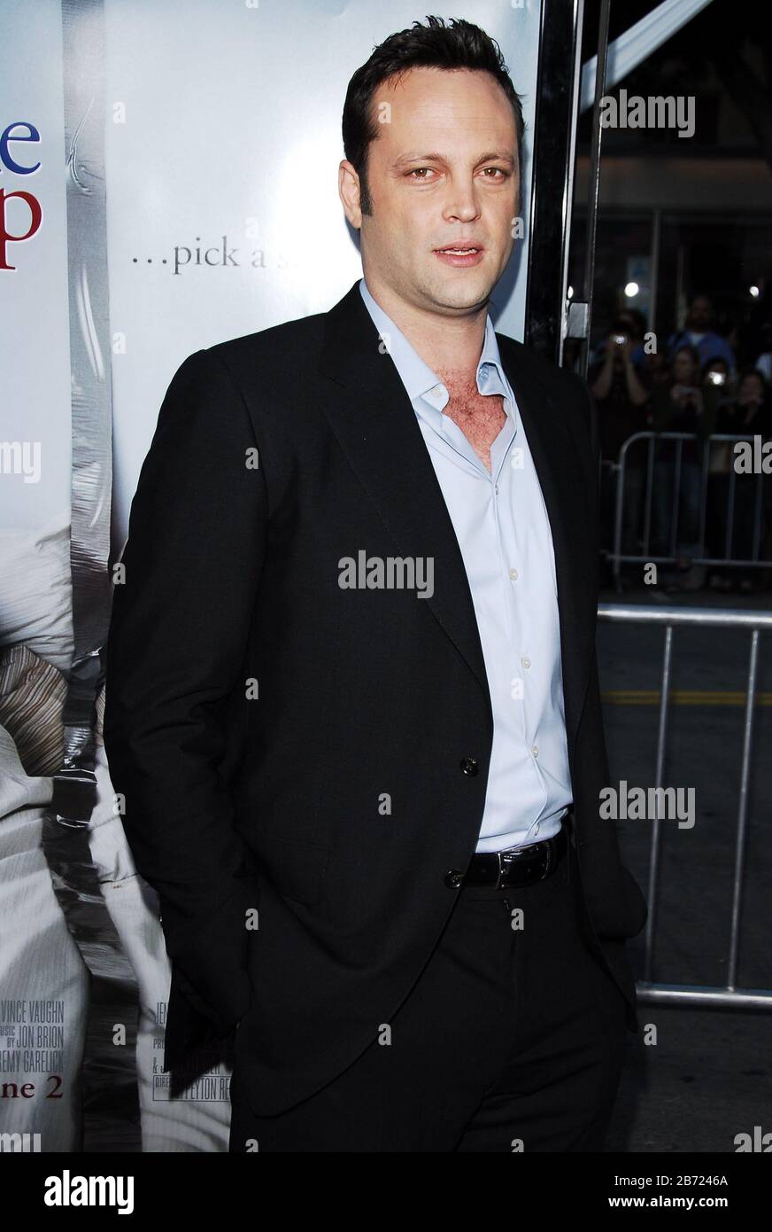 Vince Vaughn at the World Premiere of "The Break-Up" held at the Mann ...