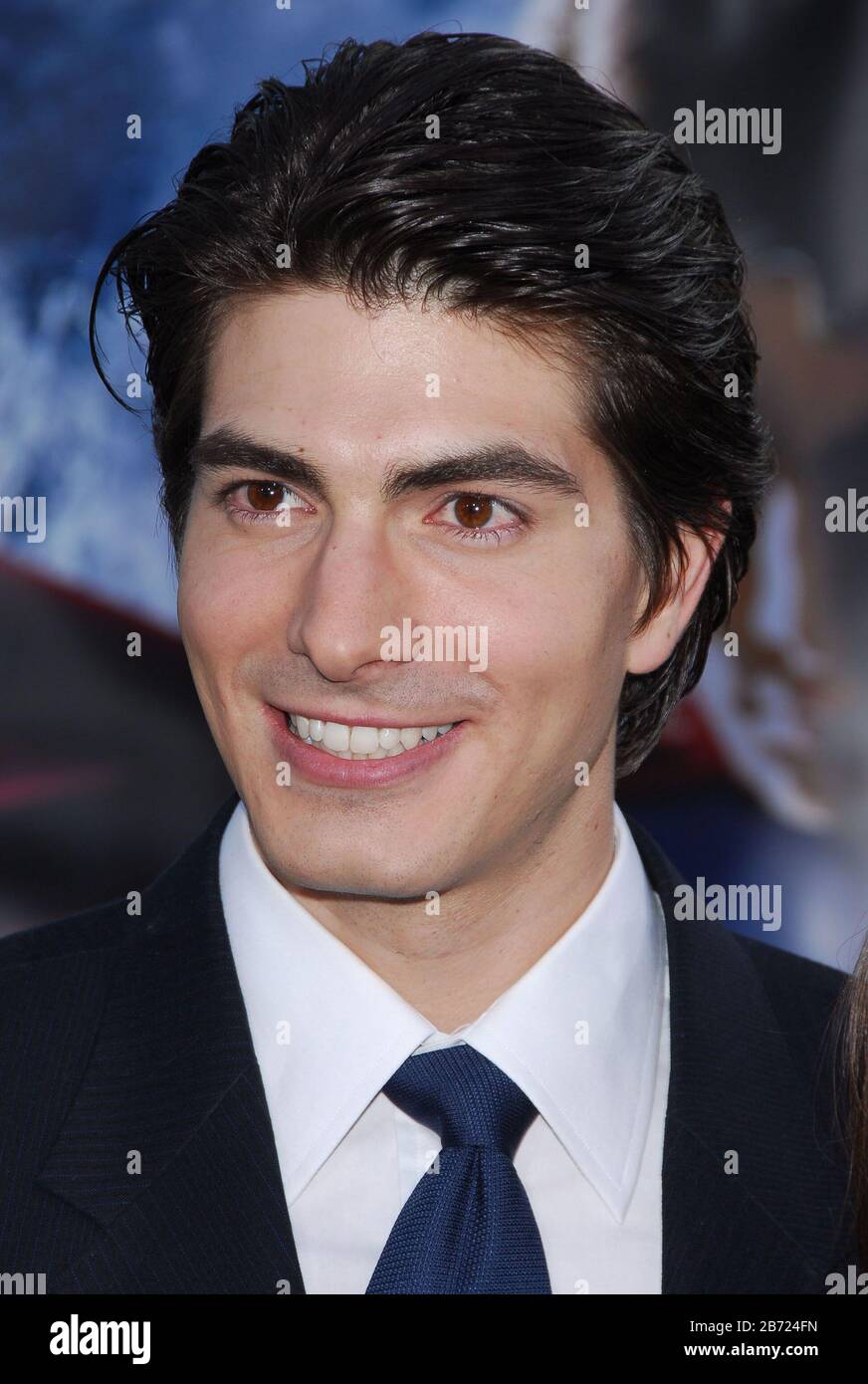 Brandon Routh at the World Premiere of "Superman Returns" held at the ...