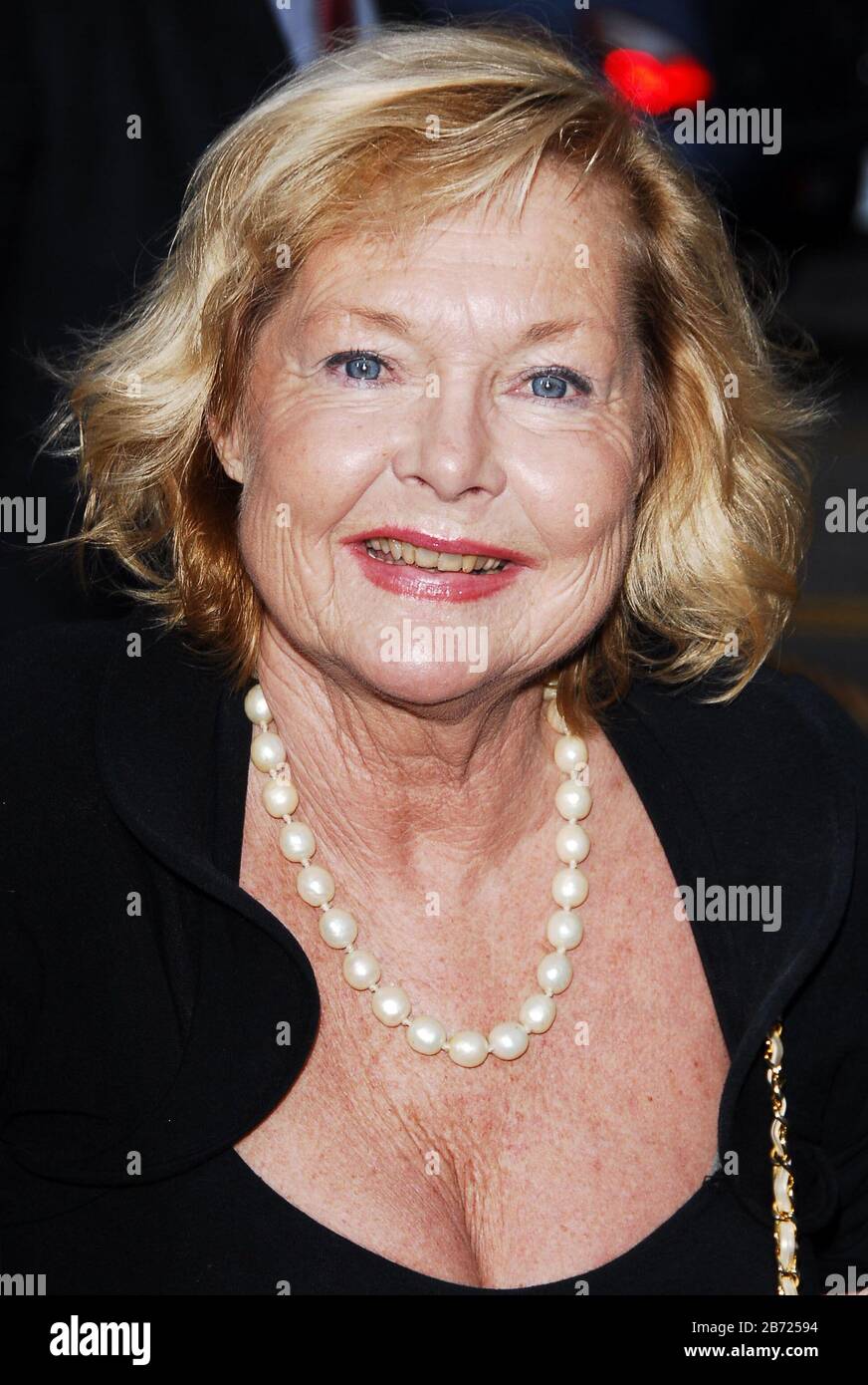 Carol Lynley at the Los Angeles Premiere of "Poseidon" held at the ...