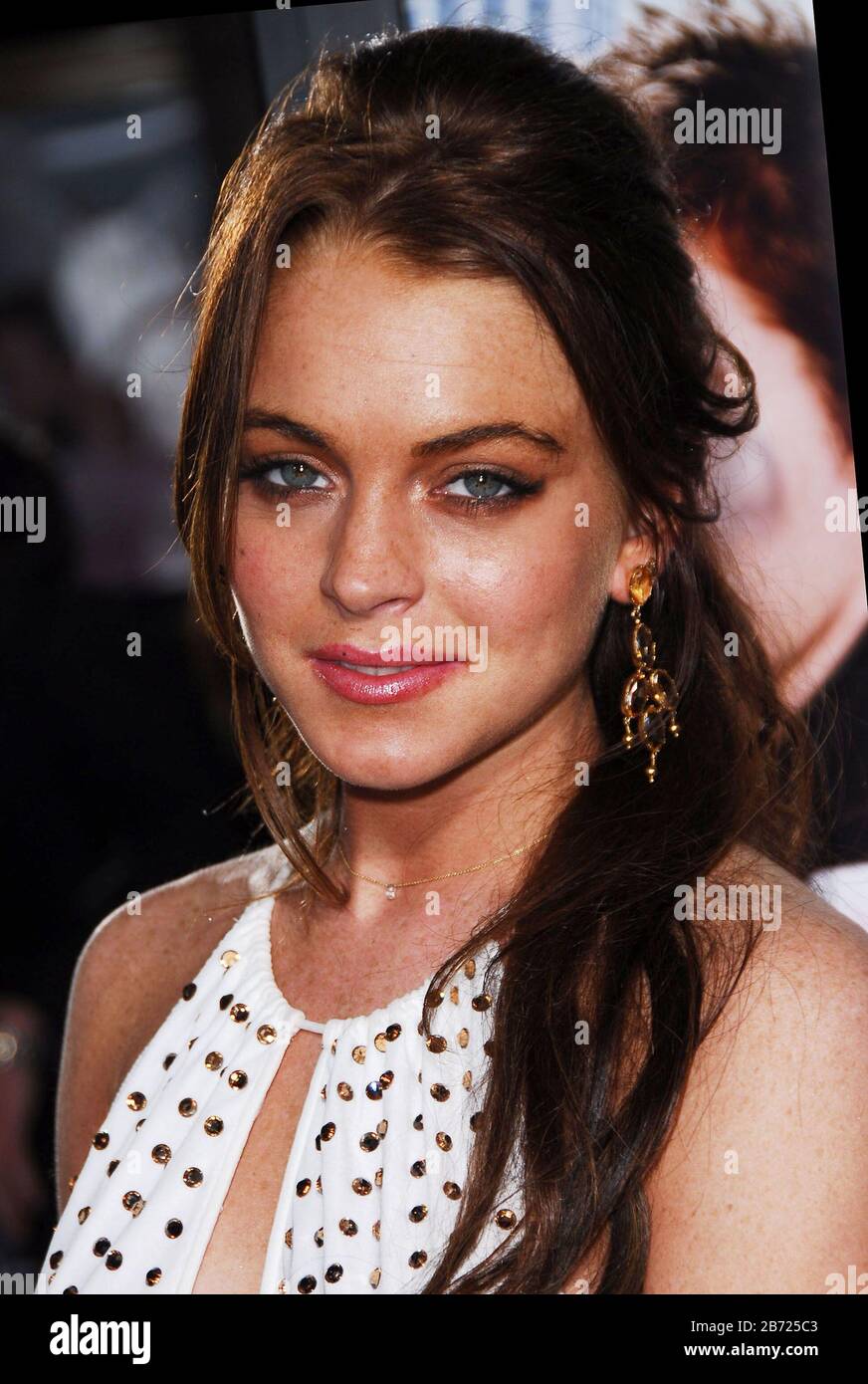 Lindsay Lohan at the Los Angeles Premiere of "Just My Luck" held at the ...