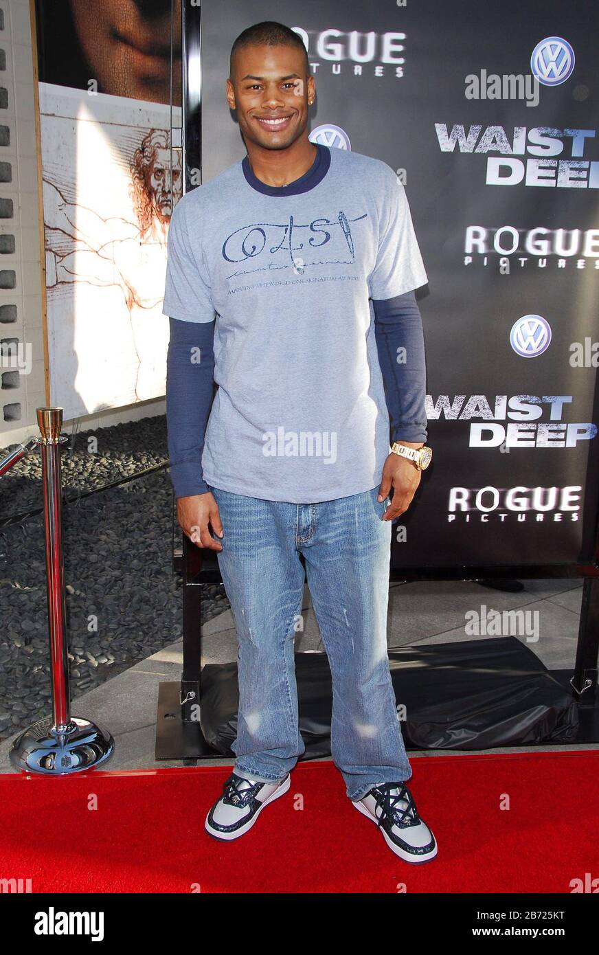 Marcus Hill at the World Premiere of "Waist Deep" held at the Pacific ...
