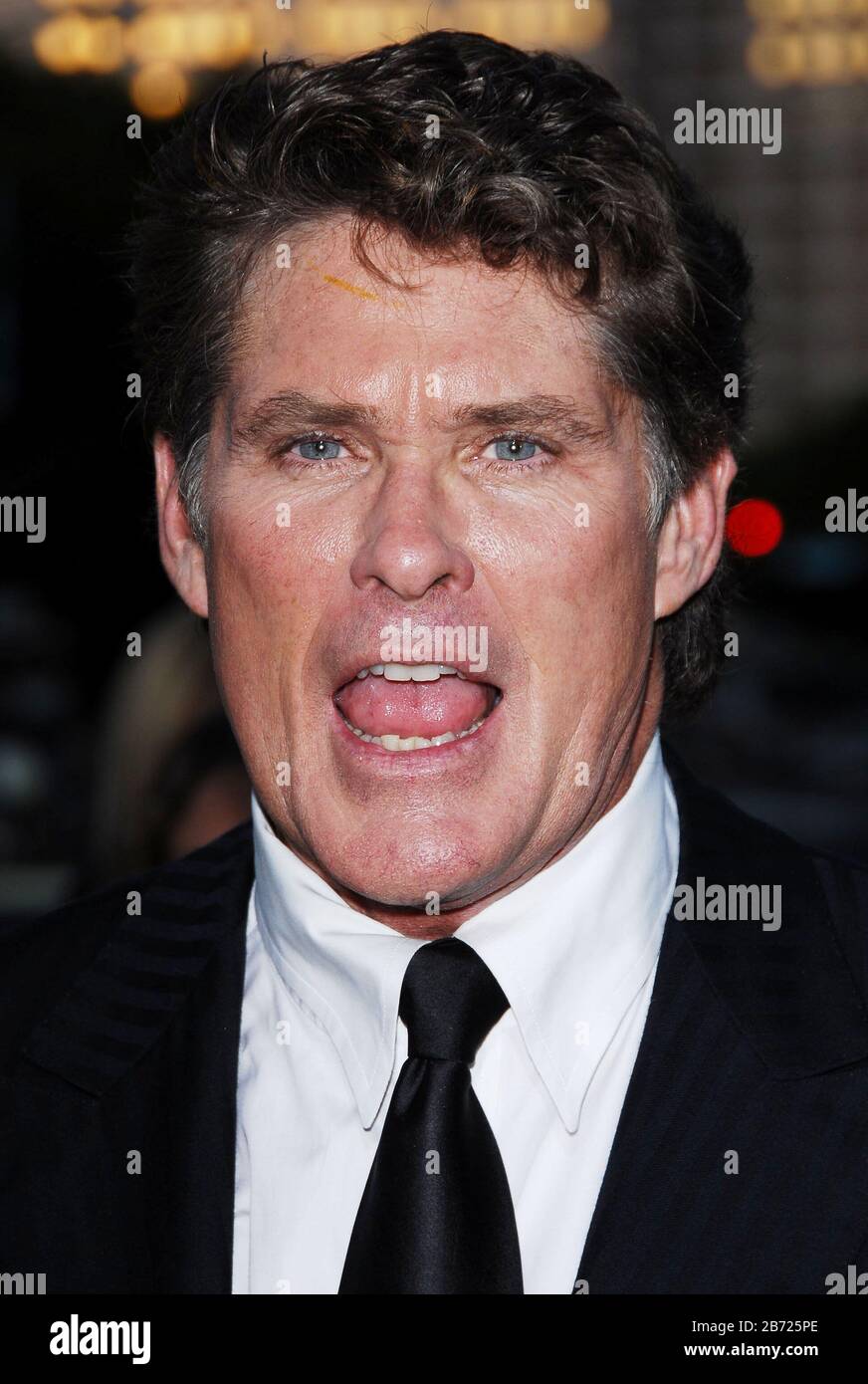 David Hasselhoff at the Los Angeles Premiere of "Click" held at the ...