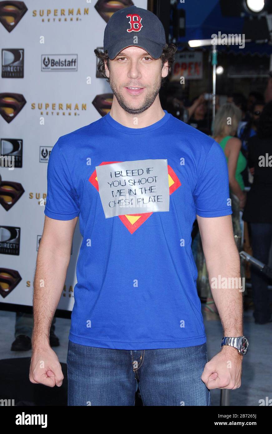 Dane Cook at the World Premiere of "Superman Returns" held at the Mann ...