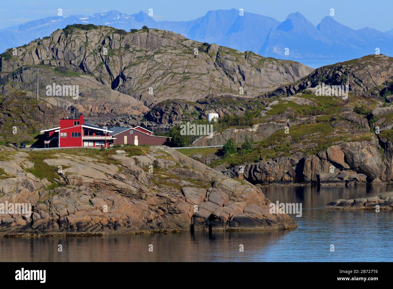 Mortsund Fishing Village, Lofoten Islands, Nordland County, Norway ...