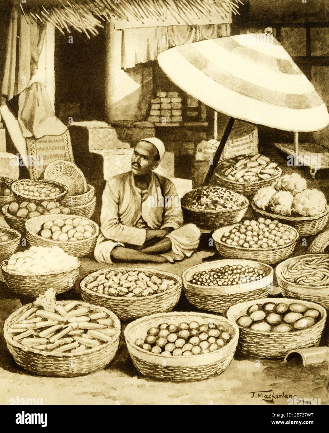 Ancient Indian Marketplace