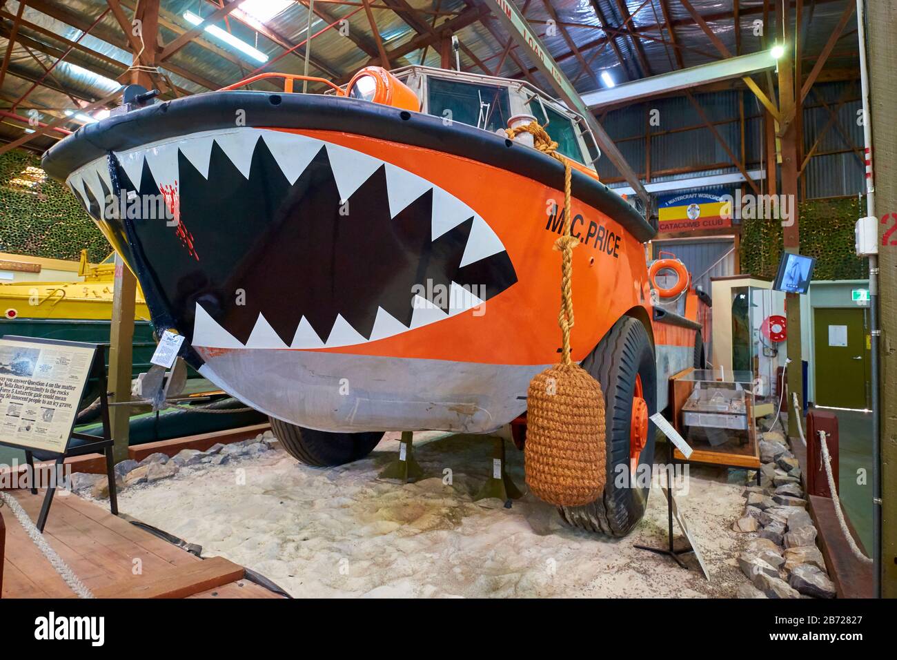 Boat With Shark Mouth