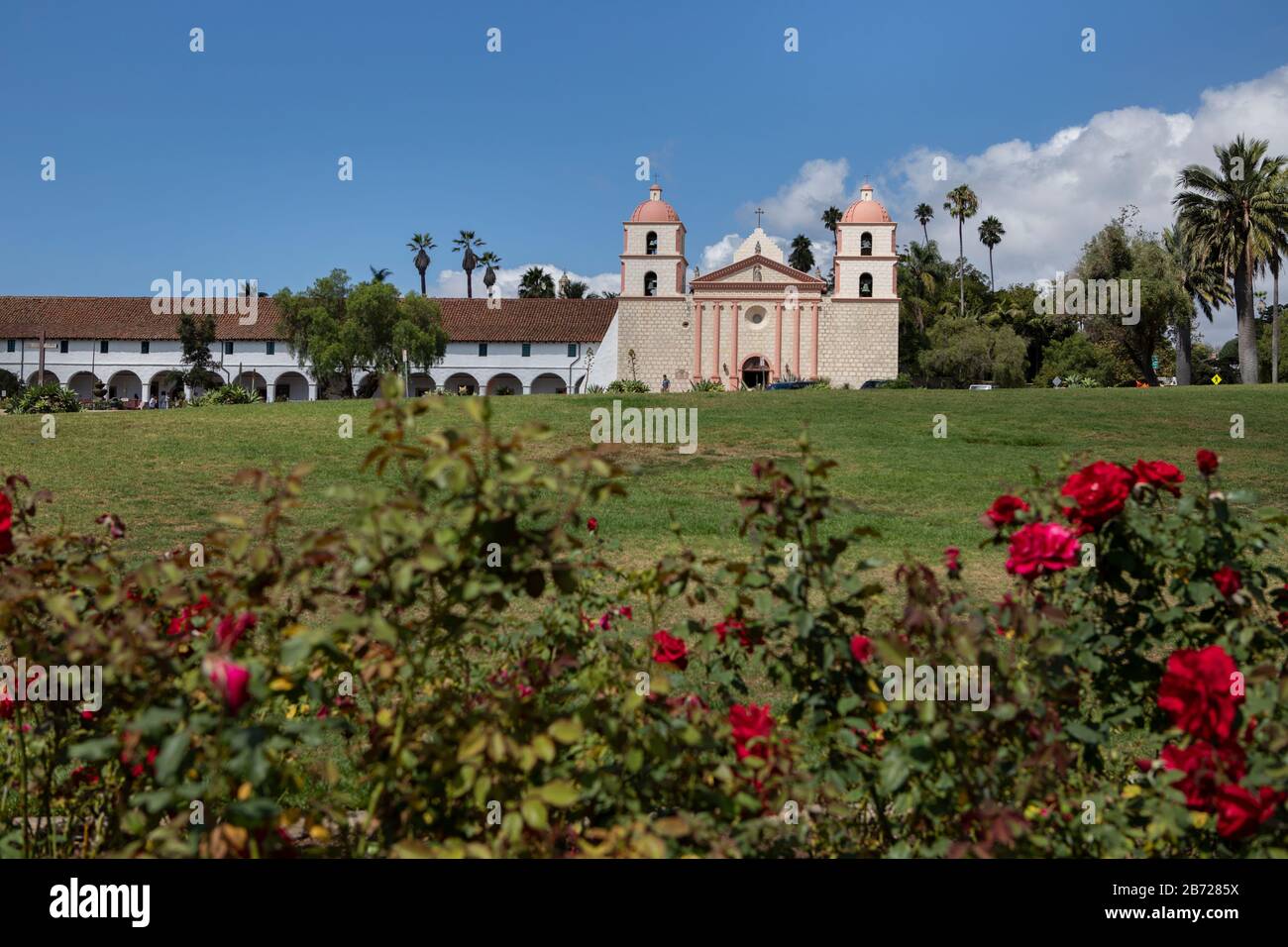 Old Mission Santa Barbara Stock Photo - Alamy