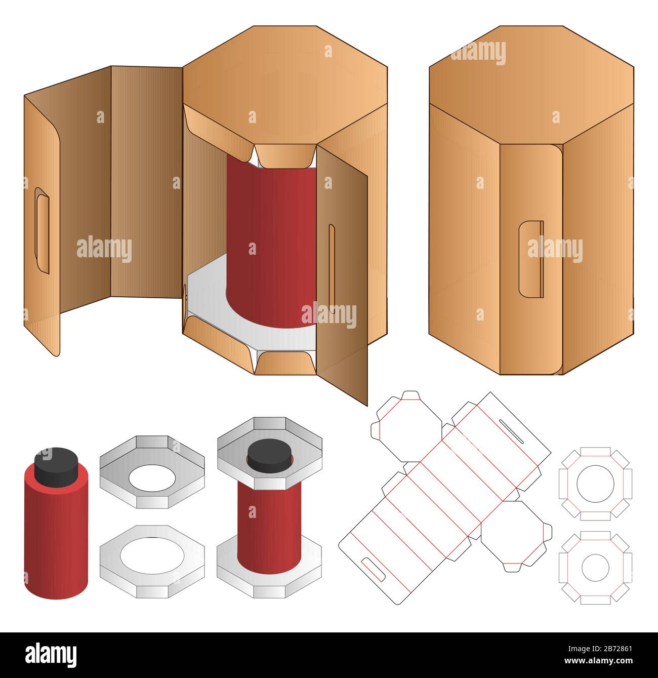 Cylinder Package Template