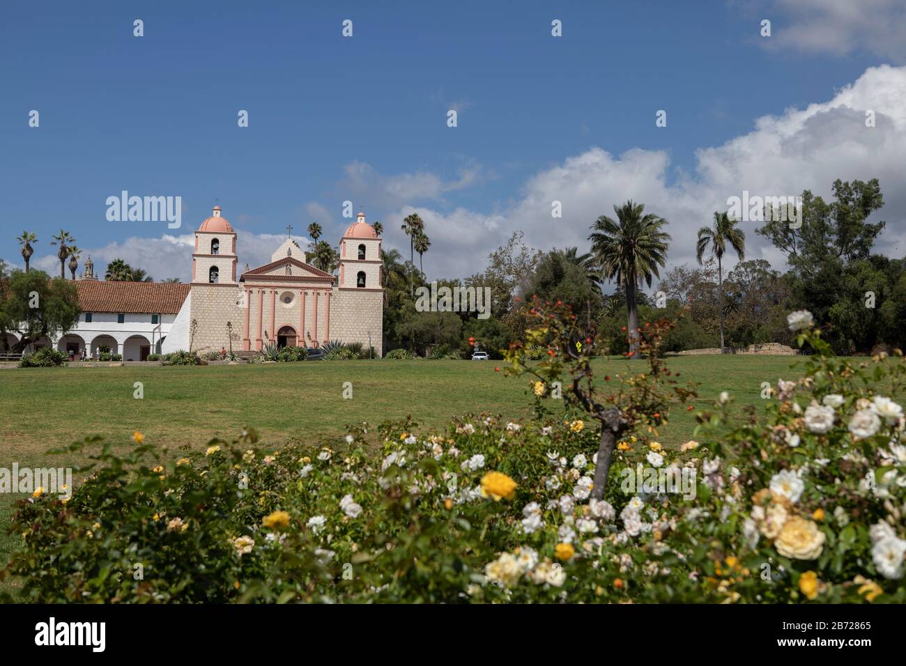 Old Mission Santa Barbara Stock Photo - Alamy