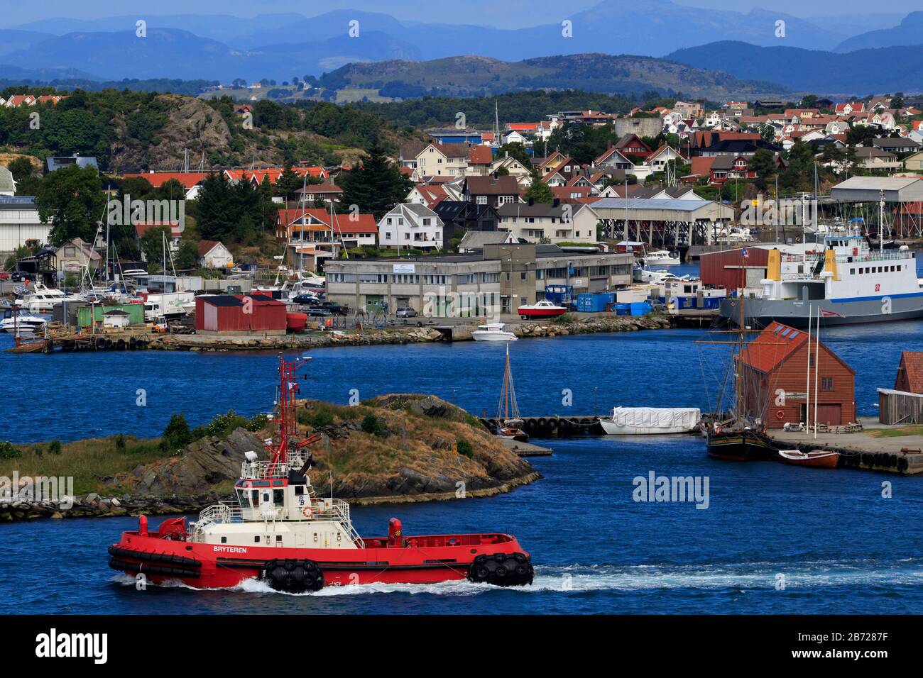 Natvigs Minde Island, Stavanger,Ragoland County, Norway Stock Photo - Alamy