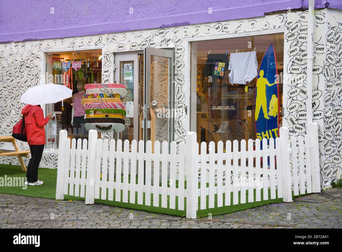 Shopping District, Stavanger City, Ragoland District, Norway ...