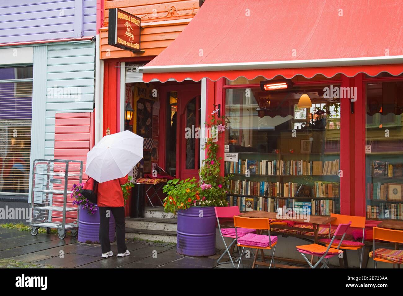 Book Store in Shopping District, Stavanger City, Ragoland District ...