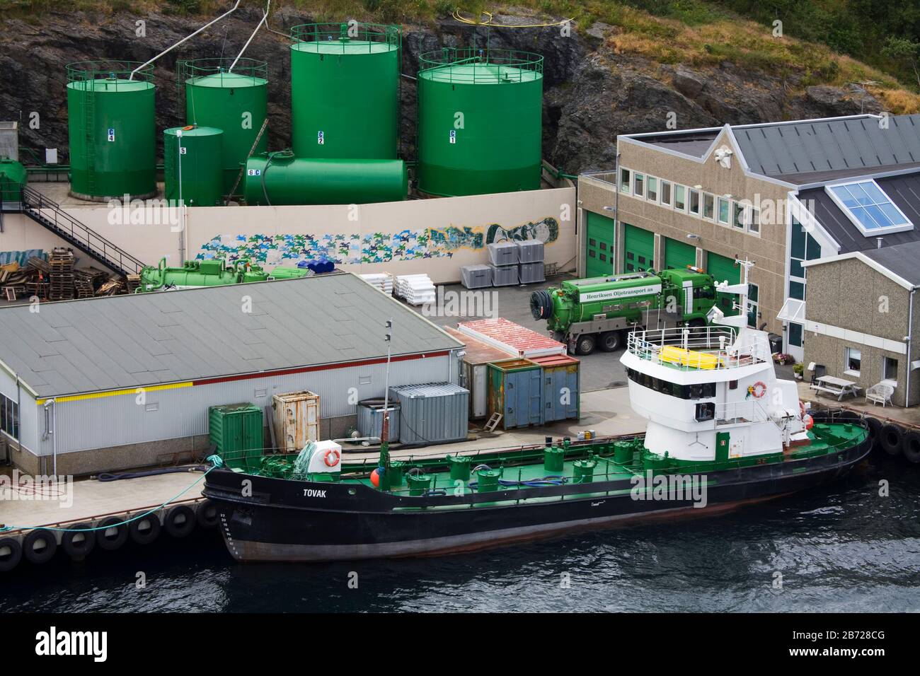 Oil Tanker, Stavanger City, Ragoland District, Norway, Scandinavia ...