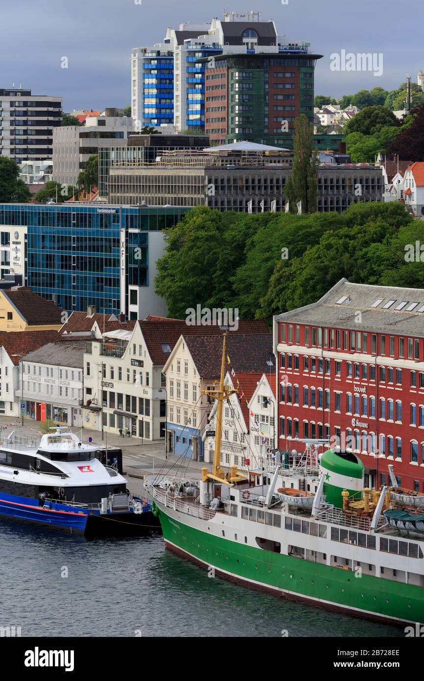 Historic Ship Sandnes, Stavanger City, Ragoland County, Norway Stock ...