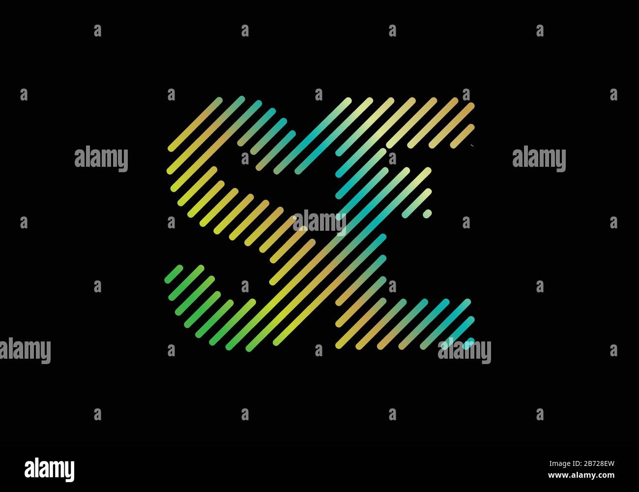 S E, SE Initial Letter Logo design vector template, Graphic Alphabet ...